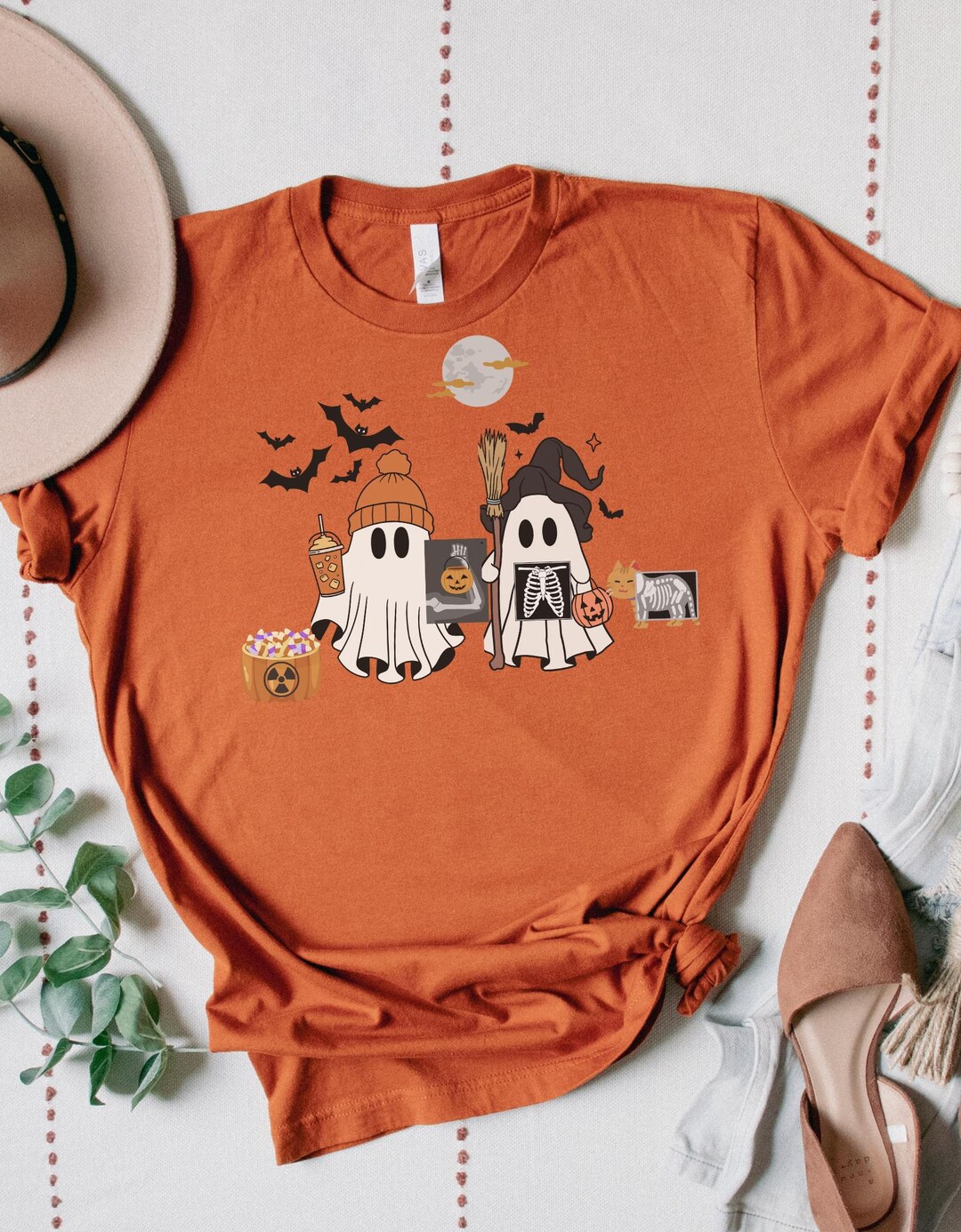 Halloween Fall Radiology Xray Tech Shirt, Medical Nurse T-shirt, Unisex ...
