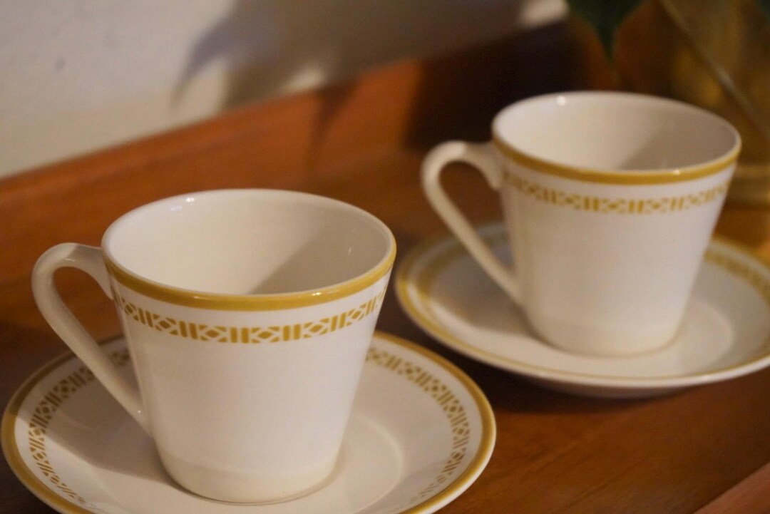 Vintage Syracuse China "honey Comb" Pattern Pair of Cup and Saucer. - Etsy