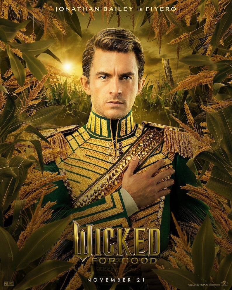 Wicked for Good 2025 - Character and New Posters - Cynthia Erivo and ...