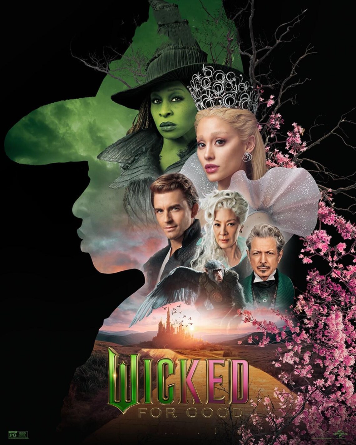 Wicked for Good 2025 - Character and New Posters - Cynthia Erivo and ...