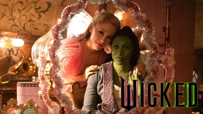 Wicked - 2024 Musical Fantasy Movie - Ariana Grande, Cynthia Erivo ...