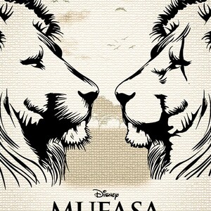 Mufasa: the Lion King - Mufasa's Story 2024 - the Lion King Movie Art ...