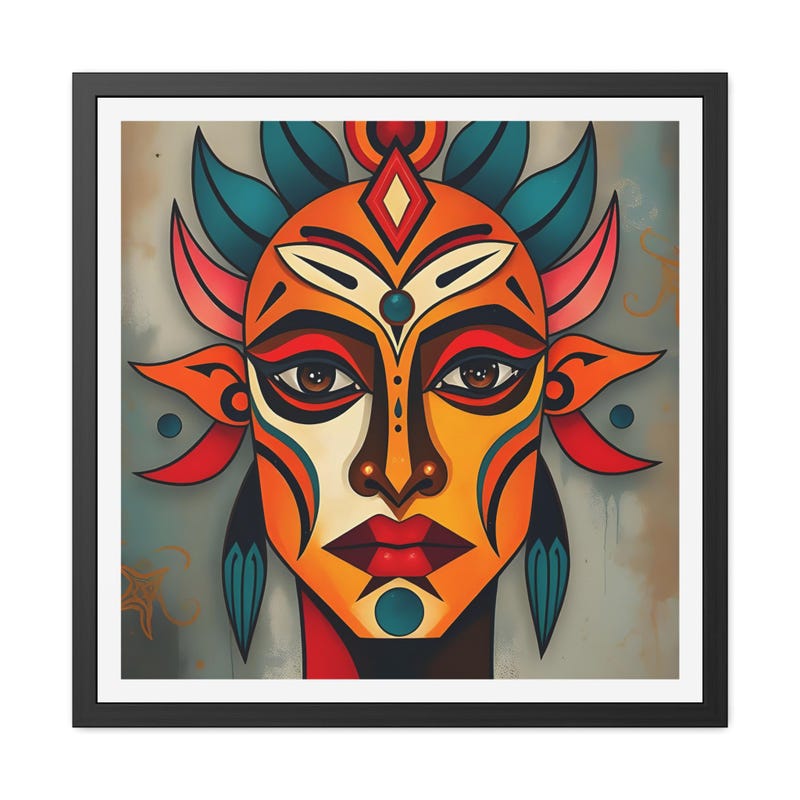 Tribal Poster - Etsy