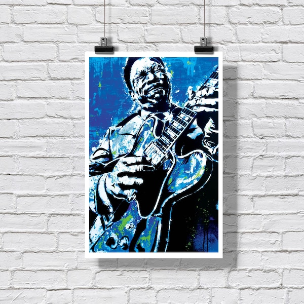 Bb King Art - Etsy