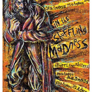 Poster Print 18 X 24 Jethro Tull Aqualung in the Shuffling Madness ...
