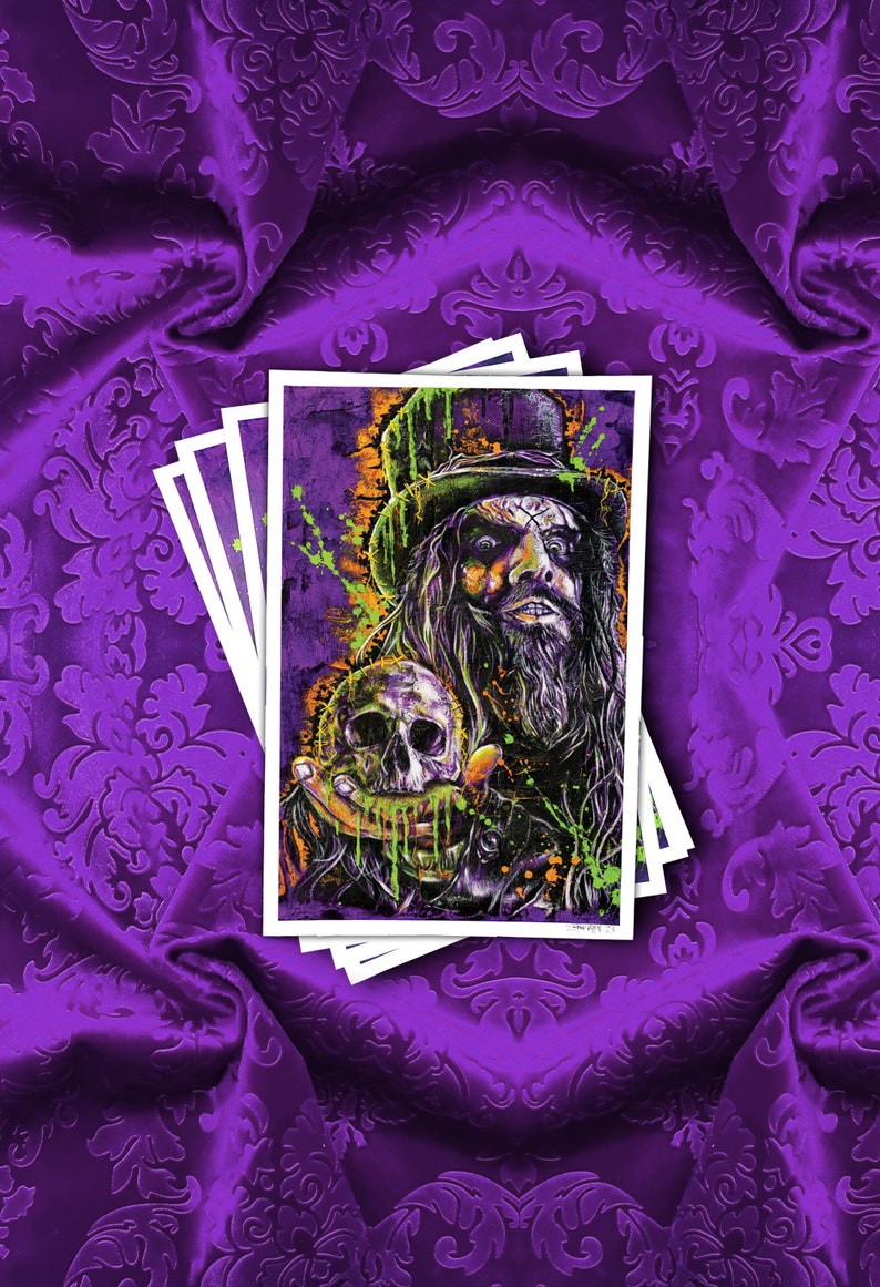 Rob Zombie Art Print/poster - Etsy