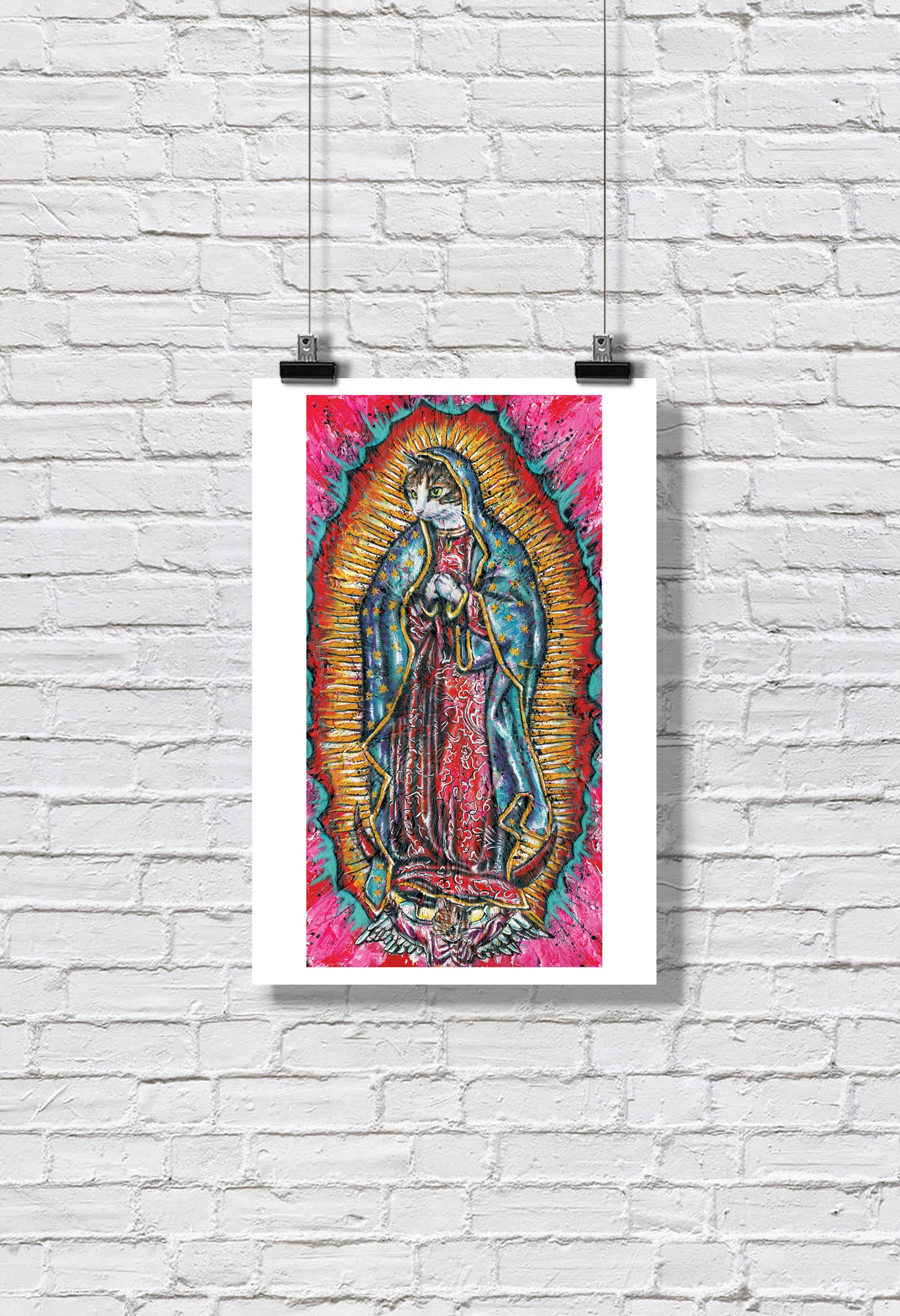 Art & Collectibles Digital Prints Print 12x18 Mother Purresa Holy ...