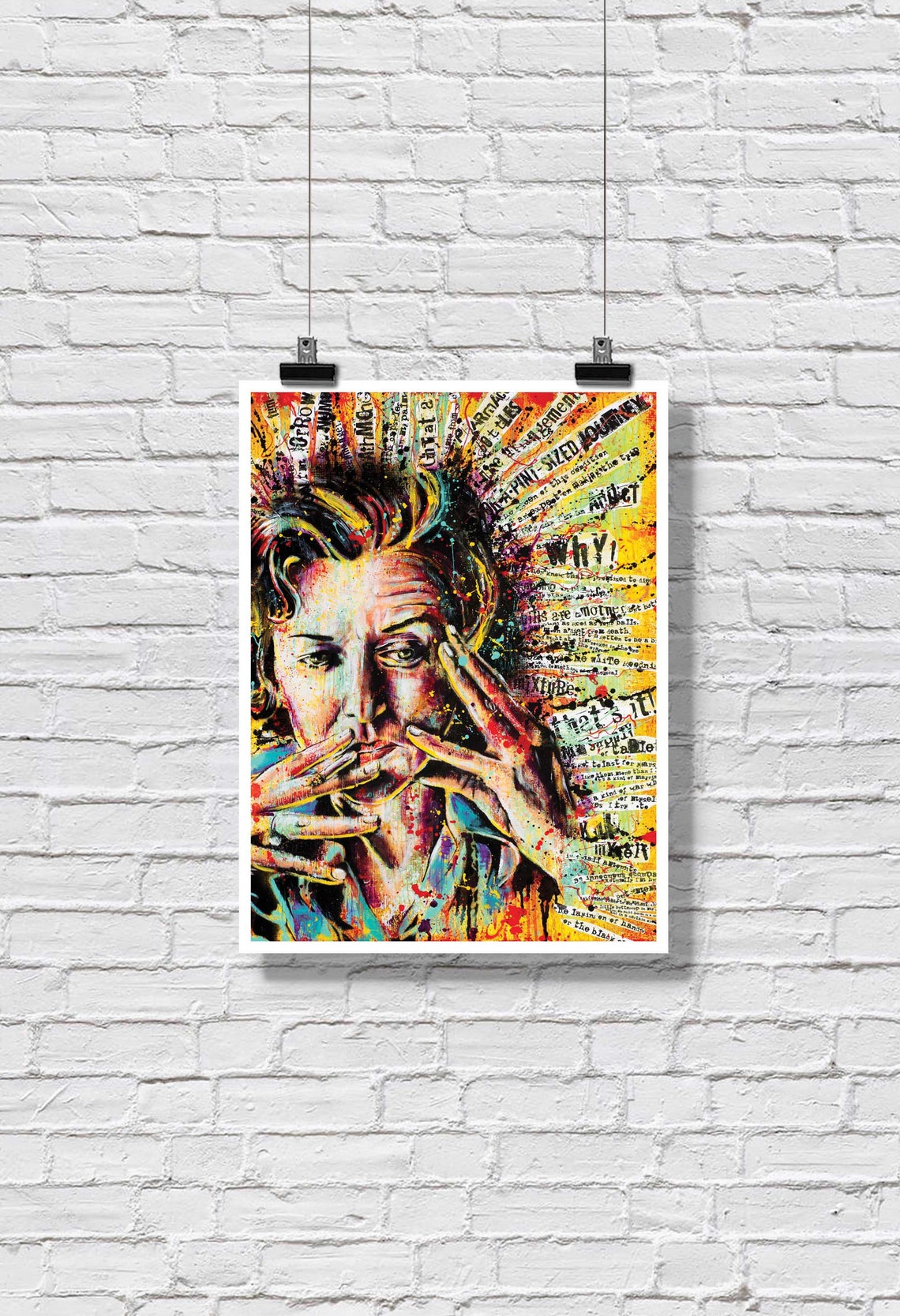 Poster Print 18x24" - Anne Sexton - Queen of This Condition - Poet ...