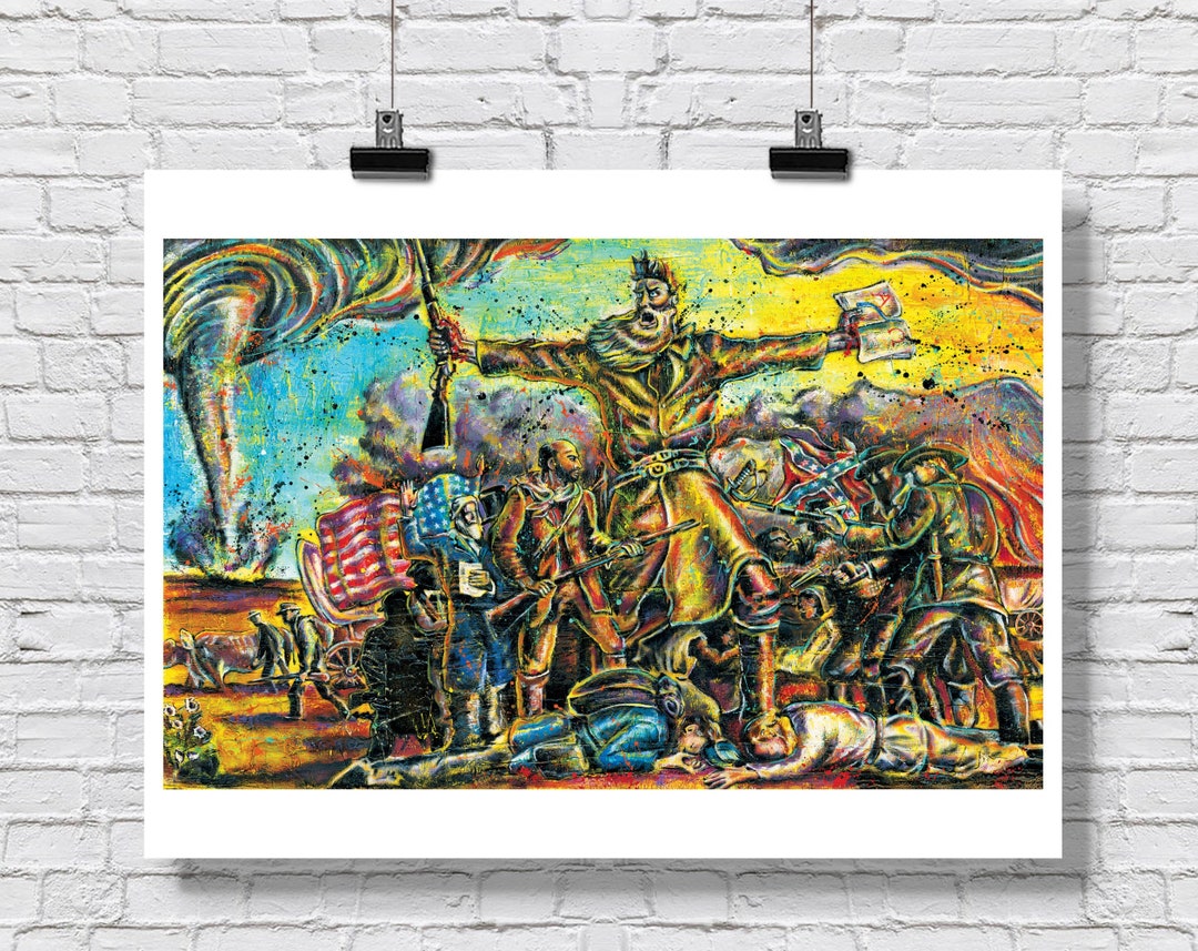 Poster Print 24x18" - John Brown - Tragic Prelude Revisited - Bleeding ...