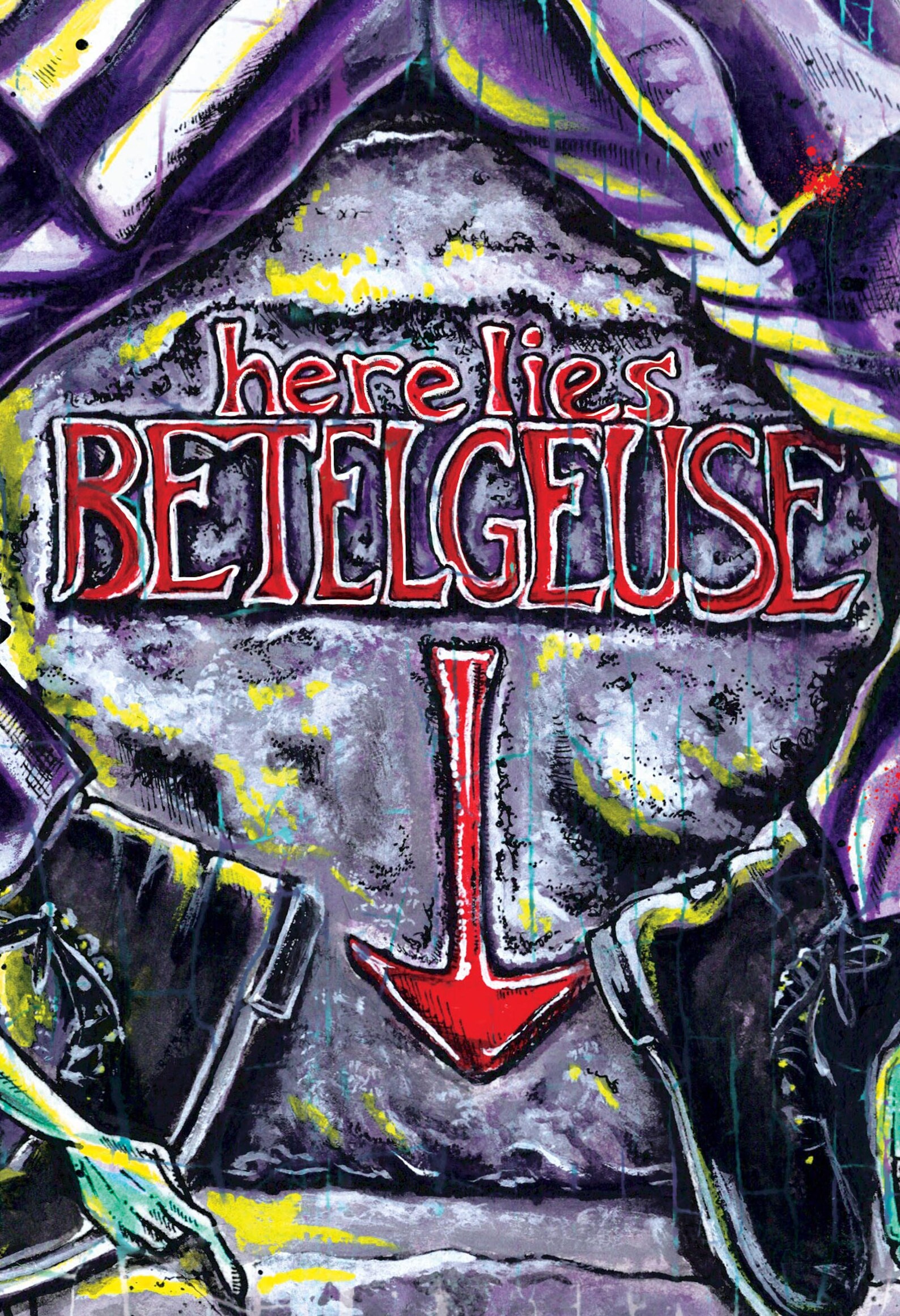 Print 12x18 Beetlejuice Here Lies Betelgeuse Fantasy - Etsy