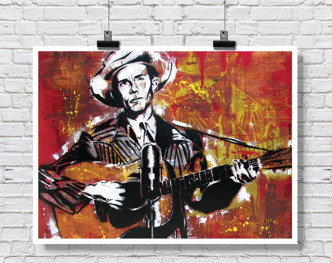 Poster Print 24x18" - Hank Williams Sr. - Ramblin' Man - Country Music ...