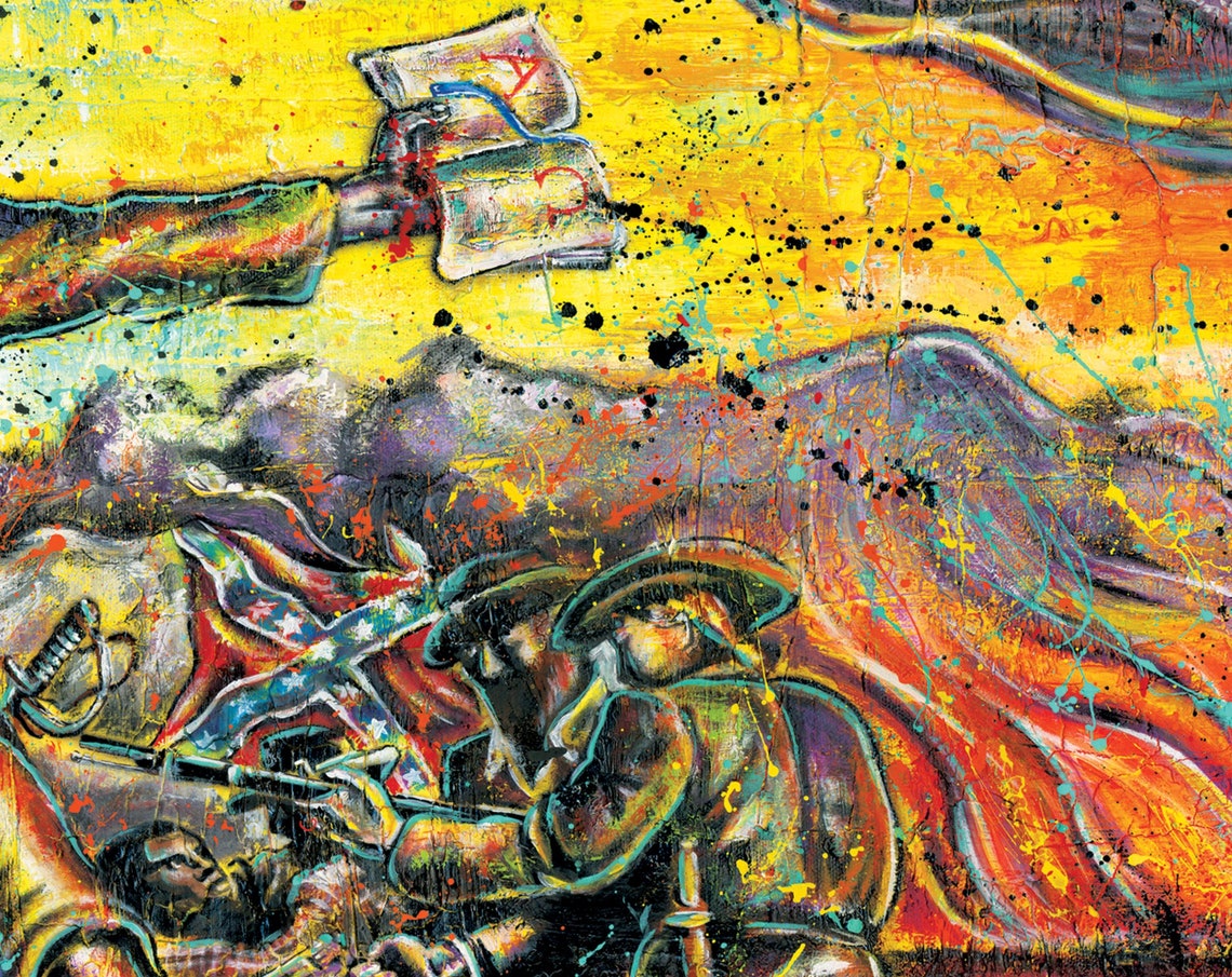 Print 18x12 John Brown Tragic Prelude Revisited | Etsy