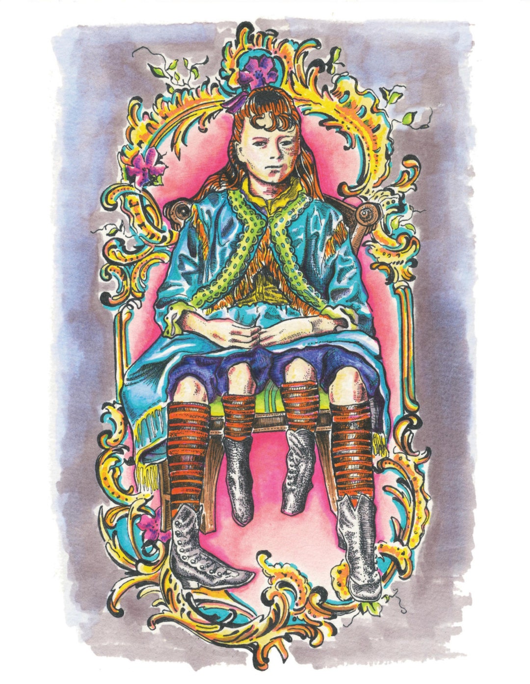 Josephene Myrtle Corbin - 4 Legged Girl- LIMITED EDITION 8.5 X 11 High ...