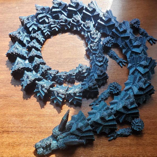 Three D Printed Dragons - Etsy