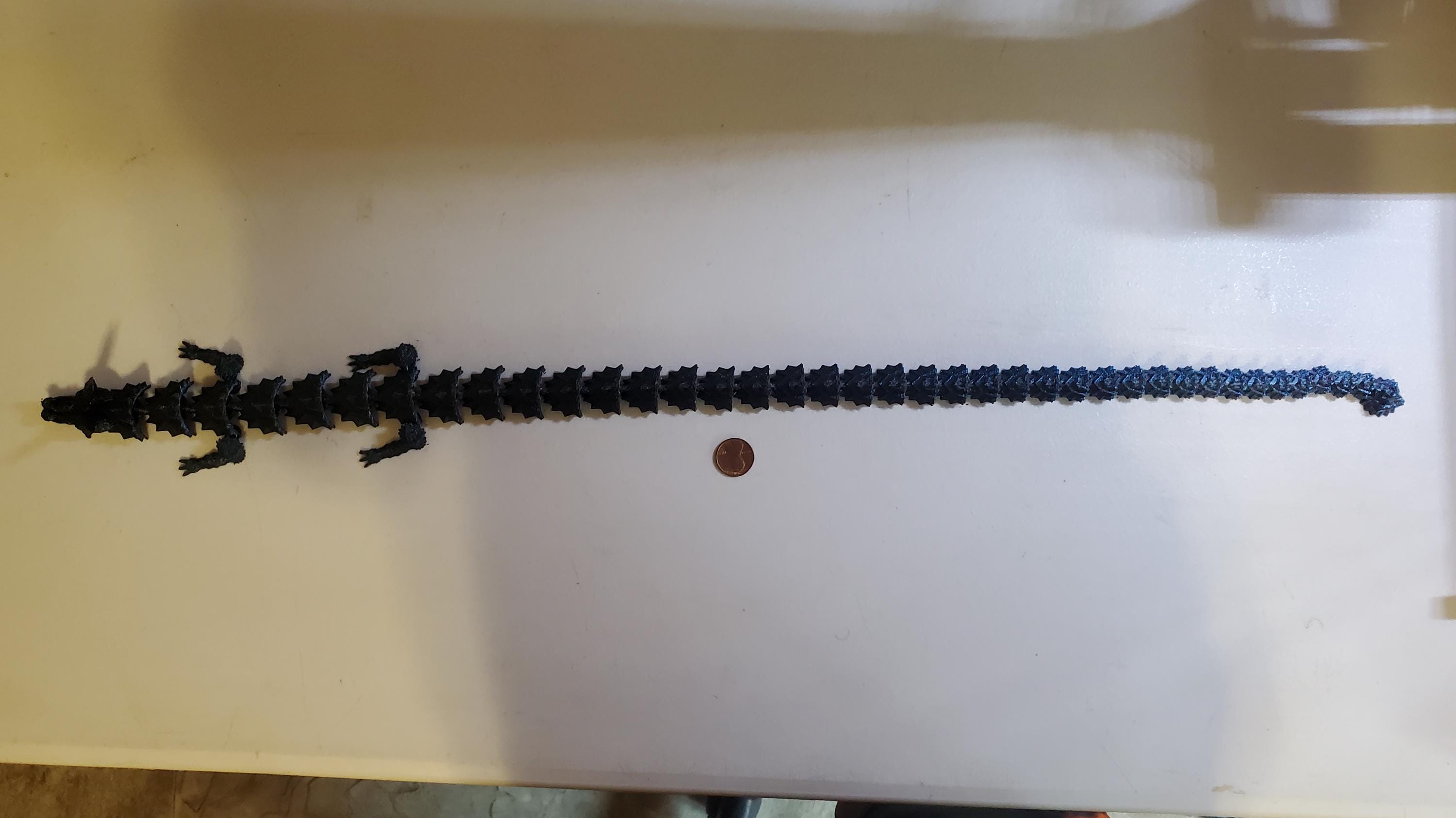 Flexible Dragon 3ft Long 3d Printed - Etsy