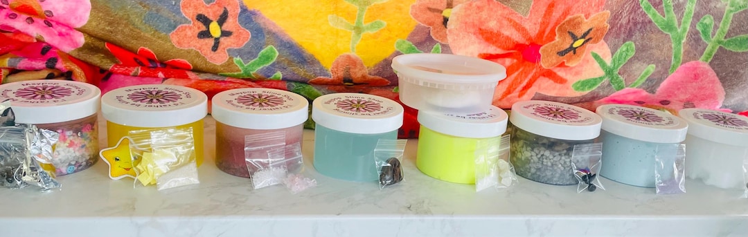 Moon Slime Bundle Wide Variety of 8oz Slime Textures to Meditate & Play ...