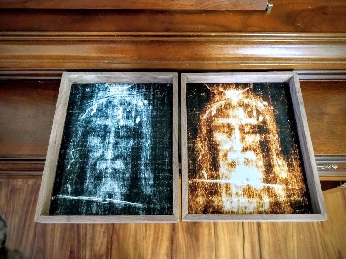 Shroud of Turin Shadow Box - Etsy