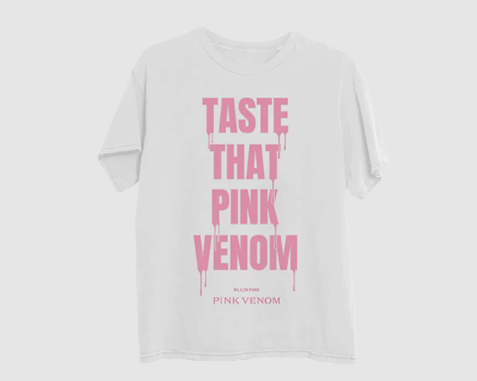 Taste That Pink Venom, Black Pink N€W Merch, Blackpink 2022 Tour T-Shirt