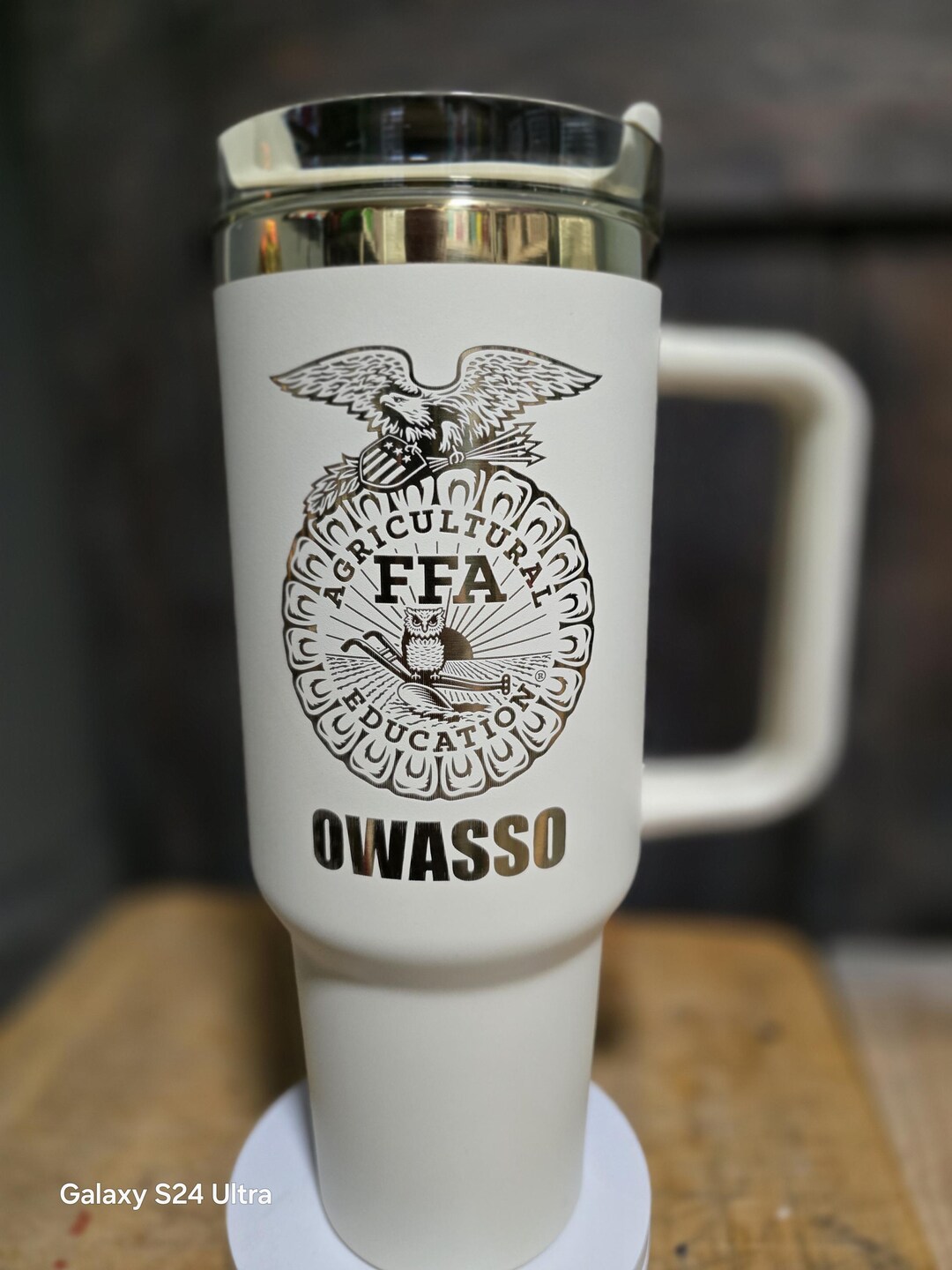 Tumbler 40 Oz Laser Engraved CUSTOMIZED Your School or Town FFA - Etsy