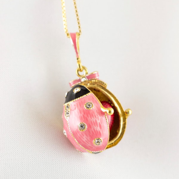 Ladybug Locket - Etsy