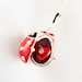 Ladybug Locket, Heart Surprise Pendant, Egg Locket Red Black Ladybird ...