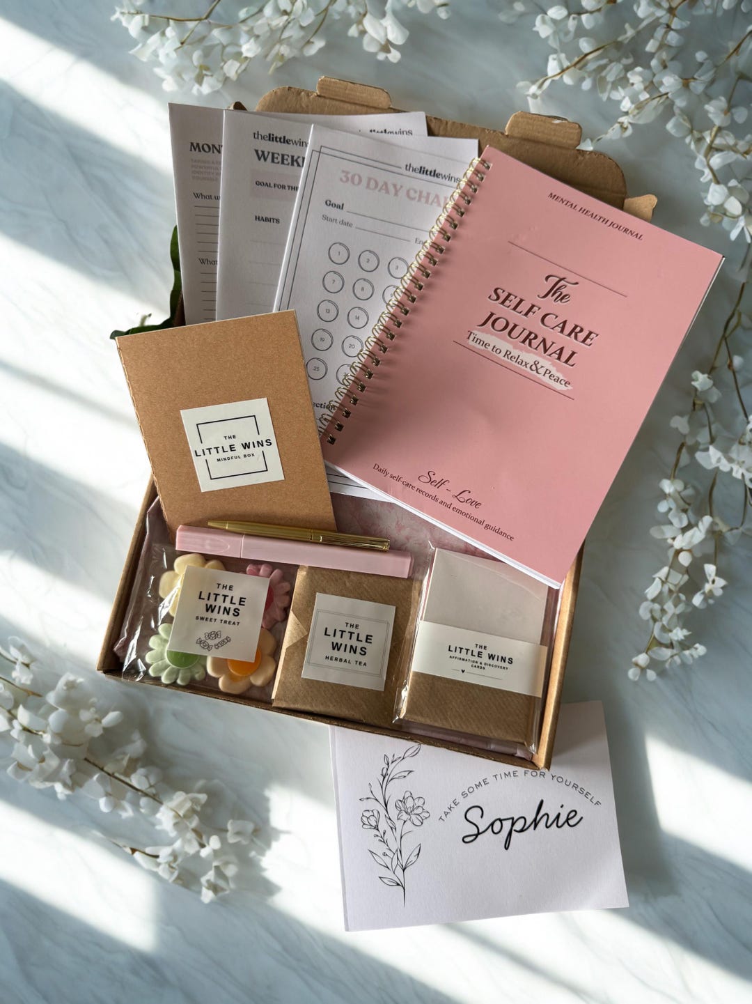 MINDFULNESS Gift Box for Her : Self-care, Relaxation & Positivity - Etsy UK