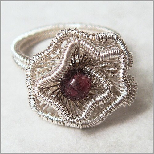 Leafy Rosette Wire Wrap Ring Tutorial - Etsy