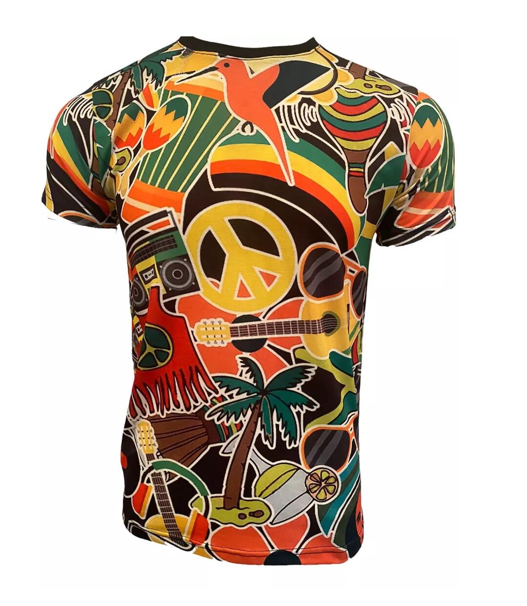 Mens 3D Print Tshirt Hip - Hop Graphic T-shirt Cotton Tee Top Summer ...