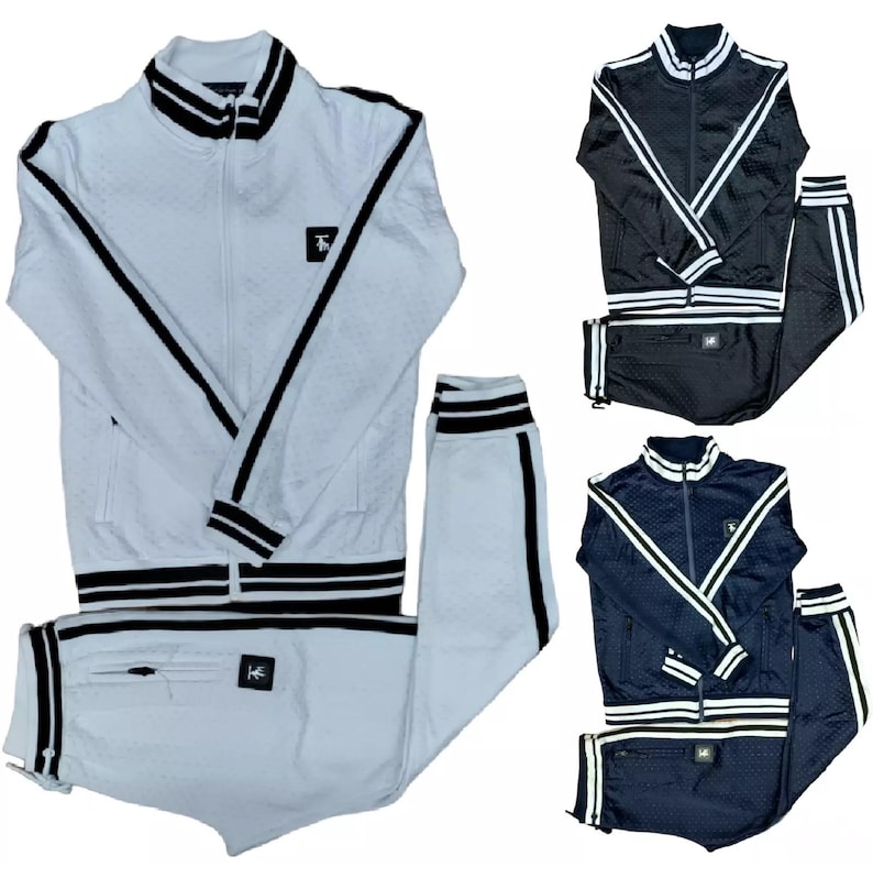 Men's Tracksuit Urban Time is Money 2 Piece Set Hoodie & Joggers Zip ...