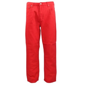 Mens Red Denim Jeans Men Comfort Fit Jean Casual Wear Size Regular - Etsy
