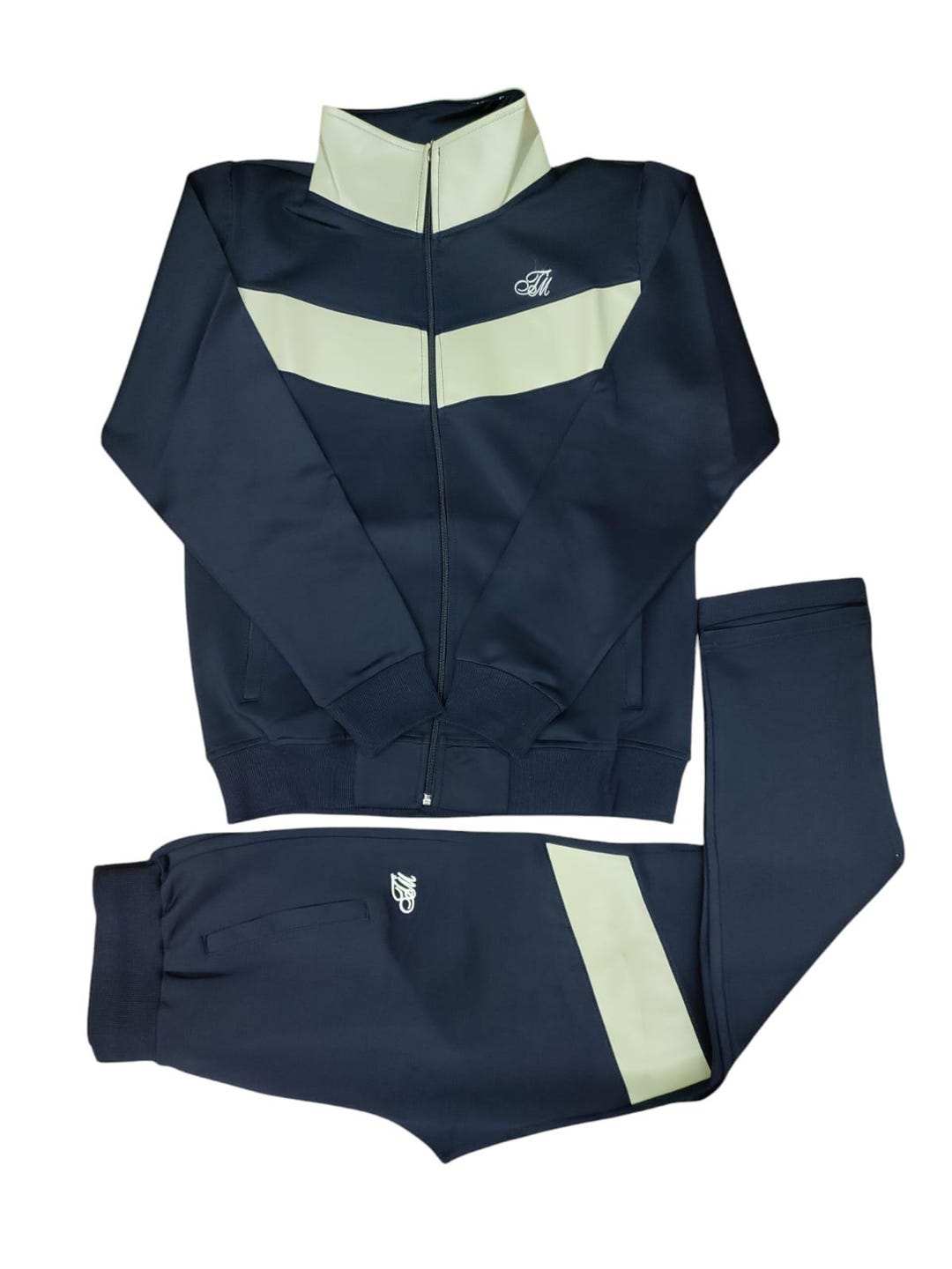 Mens TIM Tracksuit Set Urban Designer Football Streetwear Style Casual ...