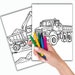 Construction Coloring Pages for Kids, Construction Trucks and Vehicles ...