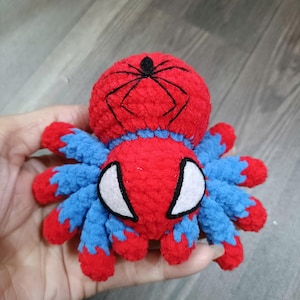 Spider-man Crochet Pattern: Realistic Spider, No Sew (US Terms) (PDF ...