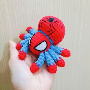 Spider-man Crochet Pattern: Realistic Spider, No Sew (US Terms) (PDF ...