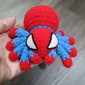 Spider-man Crochet Pattern: Realistic Spider, No Sew (US Terms) (PDF ...