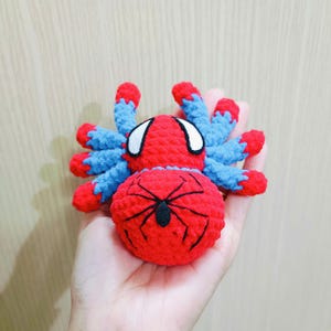 Spider-man Crochet Pattern: Realistic Spider, No Sew (US Terms) (PDF ...