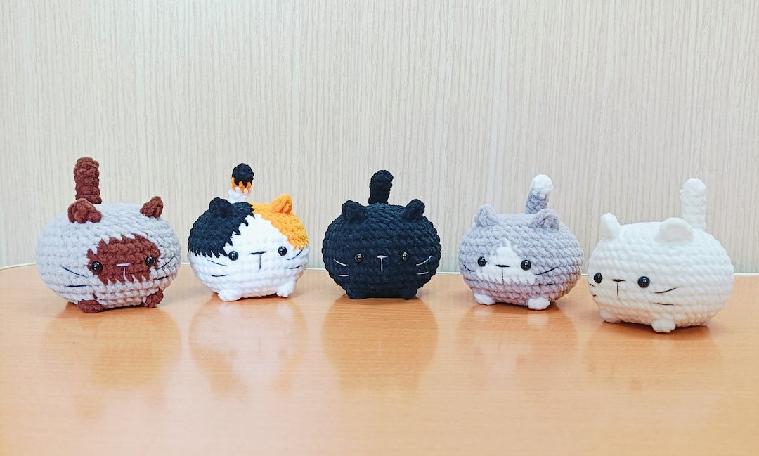 Low Sew Crochet Cat Pattern: Loaf Kitten Amigurumi (US Terms) (PDF ...
