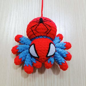 Spider-man Crochet Pattern: Realistic Spider, No Sew (US Terms) (PDF ...