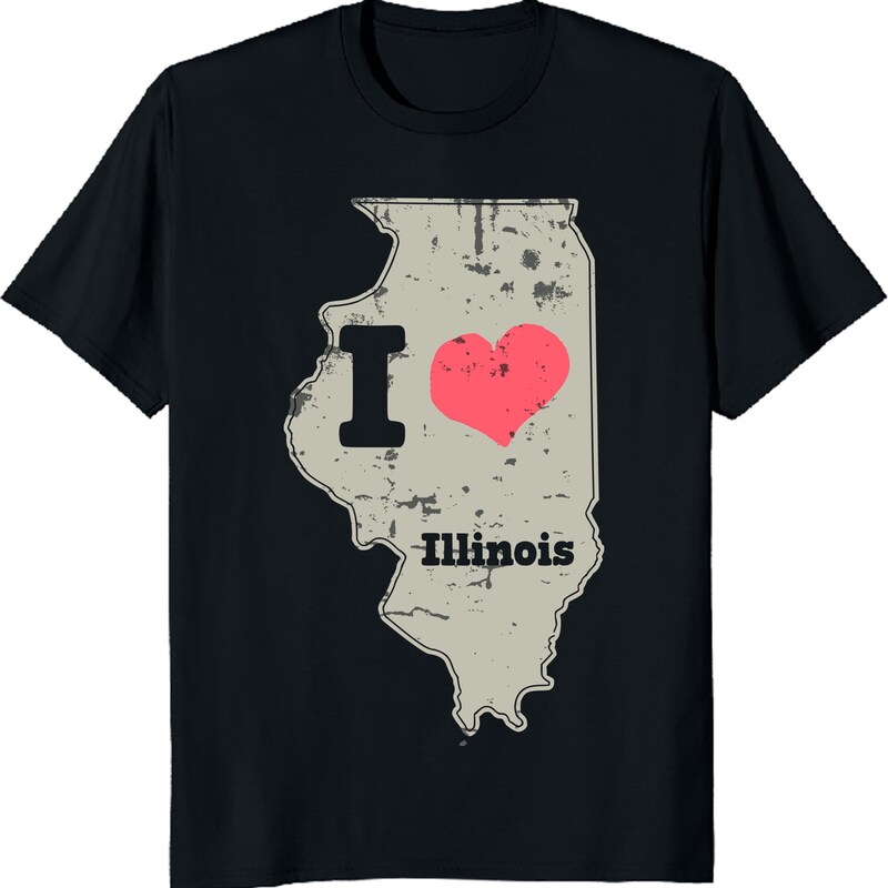I Love Illinois - Etsy