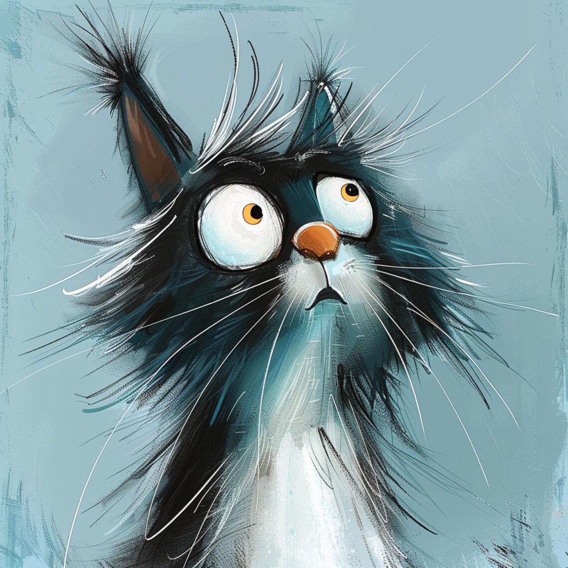 Cartoon Paint Art AI Prompts Guide Prompts Midjourney Prompts - Etsy