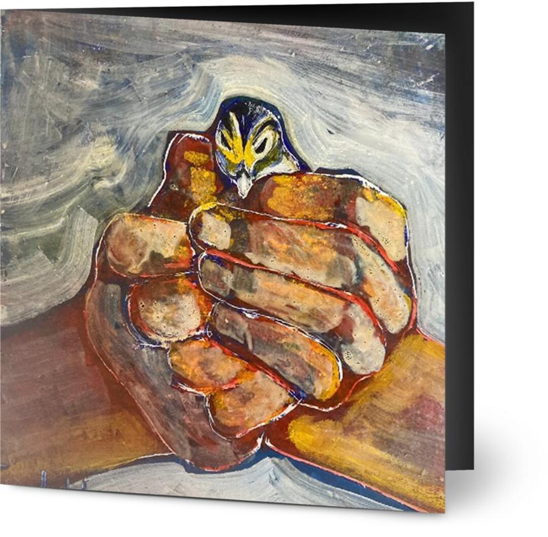 A Single Blank Greeting Card With Envelope 14x14cm - Etsy UK