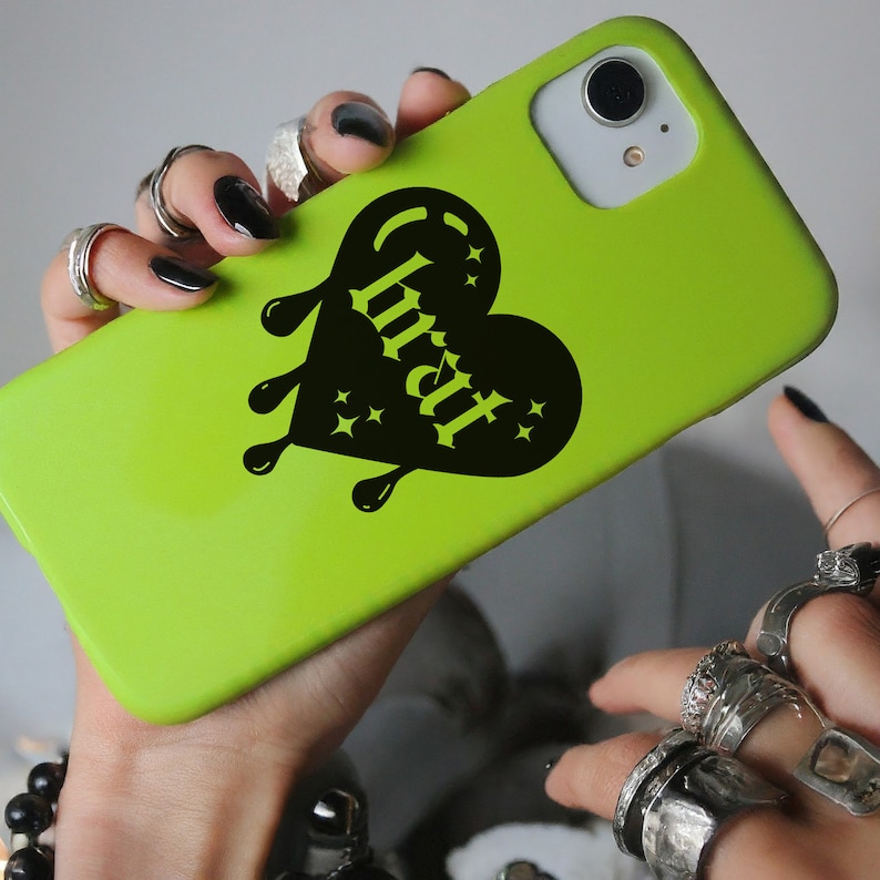 Brat Drippy Heart | Brat Summer Funny Goth Emo Digital Graphics | PNG ...