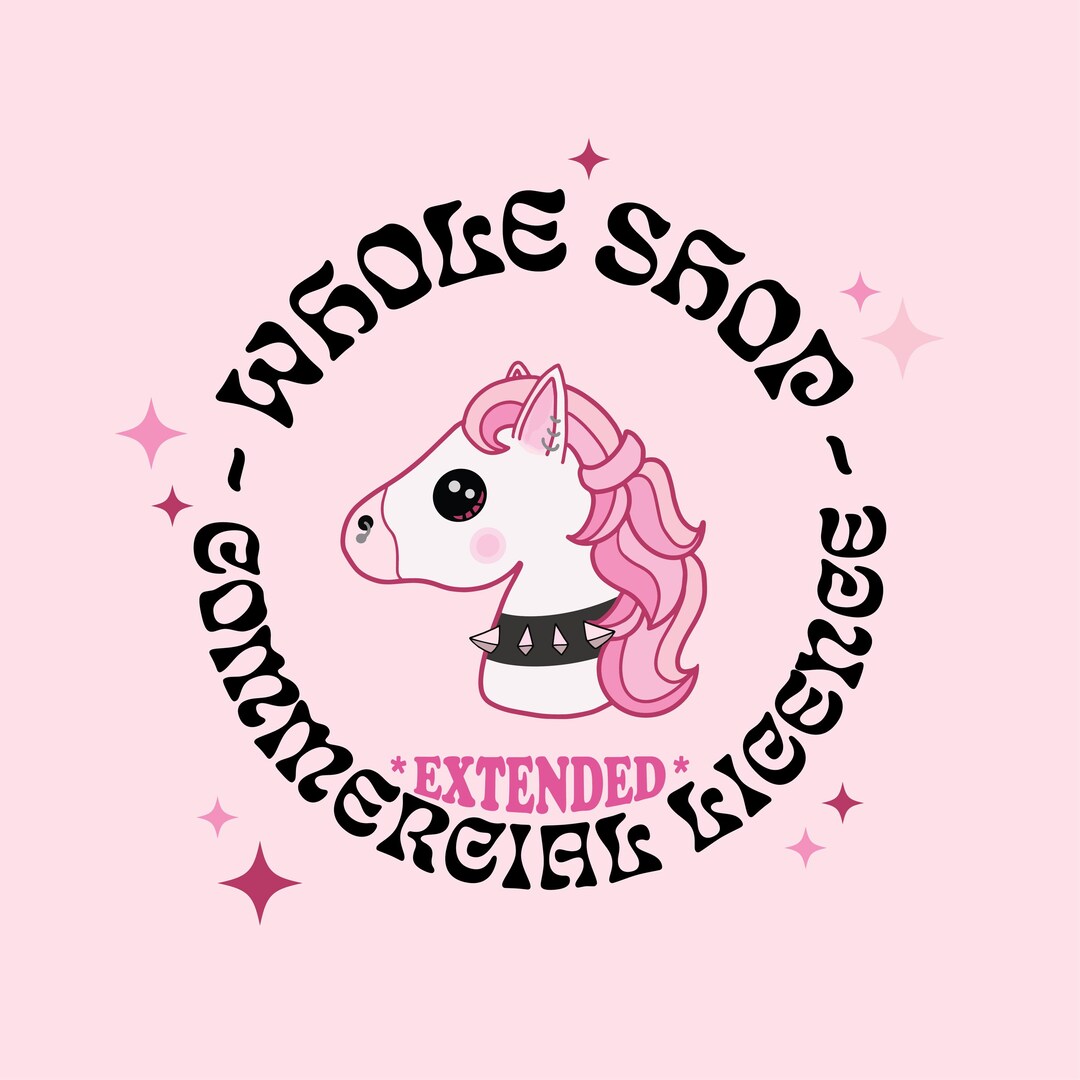 Extended Commercial License - Whole Shop Designs (PDF) - Etsy