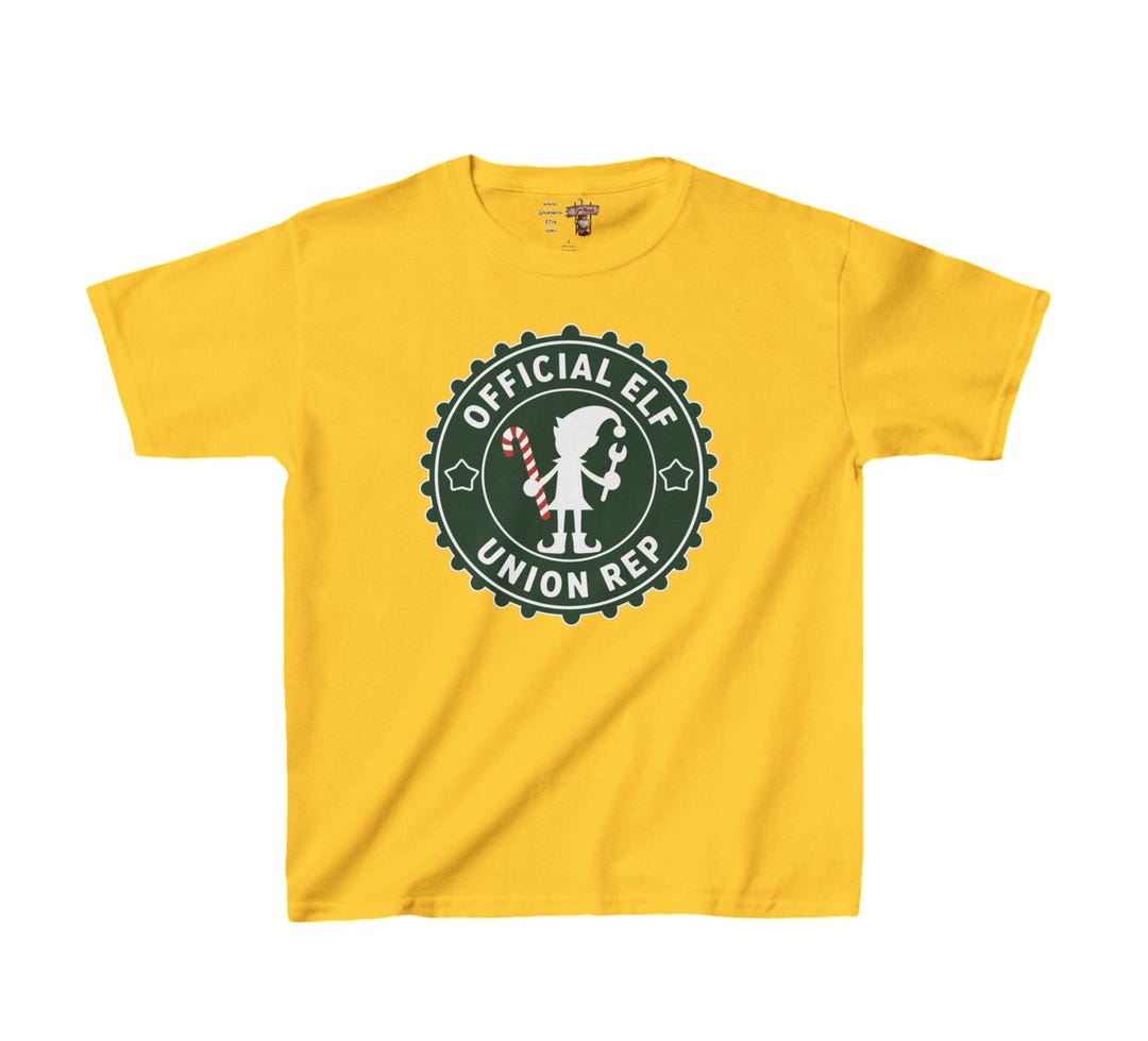 Official Elf Union Rep local 25th Dec Funny Cute Adorable Kids ...