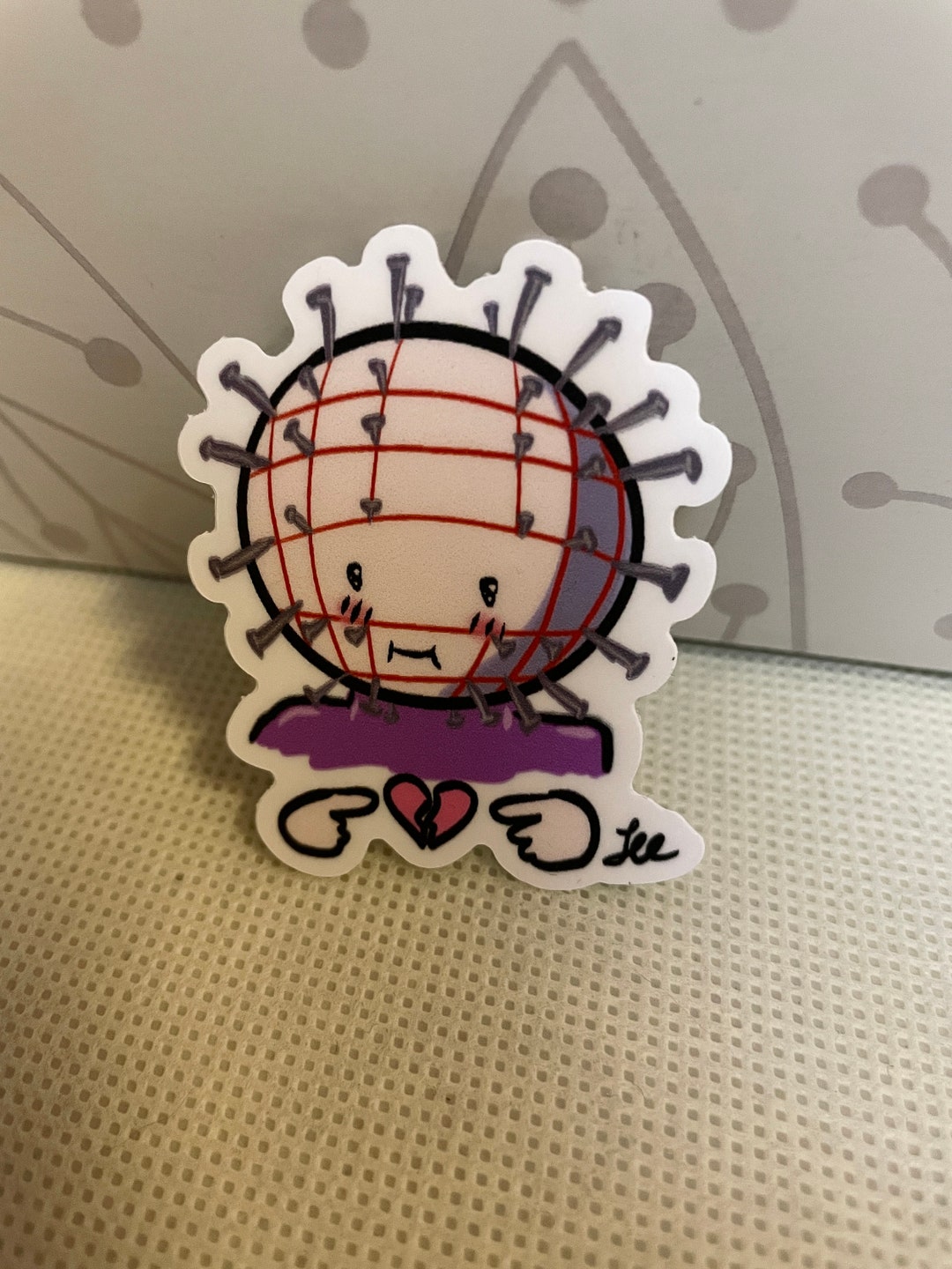 Small 2 Pinhead Cute Kawaii Hellraiser Horror Icon Matte - Etsy