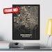 Purdue University | West Lafayette Indiana Map Poster Print / College ...