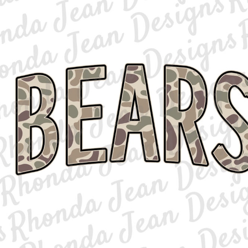 Bears Dtf Transfer - Etsy