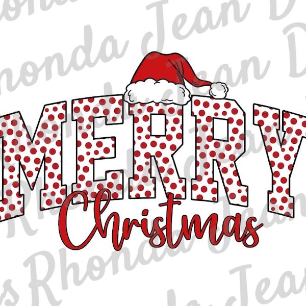 Polka Dot Christmas - Etsy