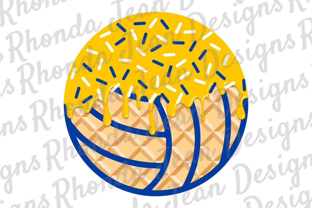 Volleyball Drip PNG, Blue and Gold, Digital Download, T-shirt Design - Etsy