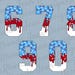 Drip Numbers Set PNG, Red White Blue Drip, T-shirt Design, Digital ...